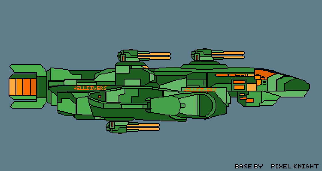 Editing HLR-Class Battleship - Free online pixel art drawing tool ...