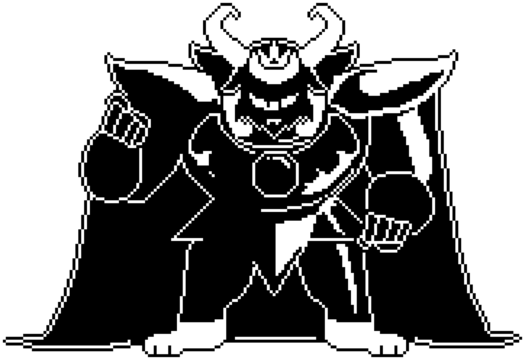 Editing UT Asgore Base - Free online pixel art drawing tool - Pixilart