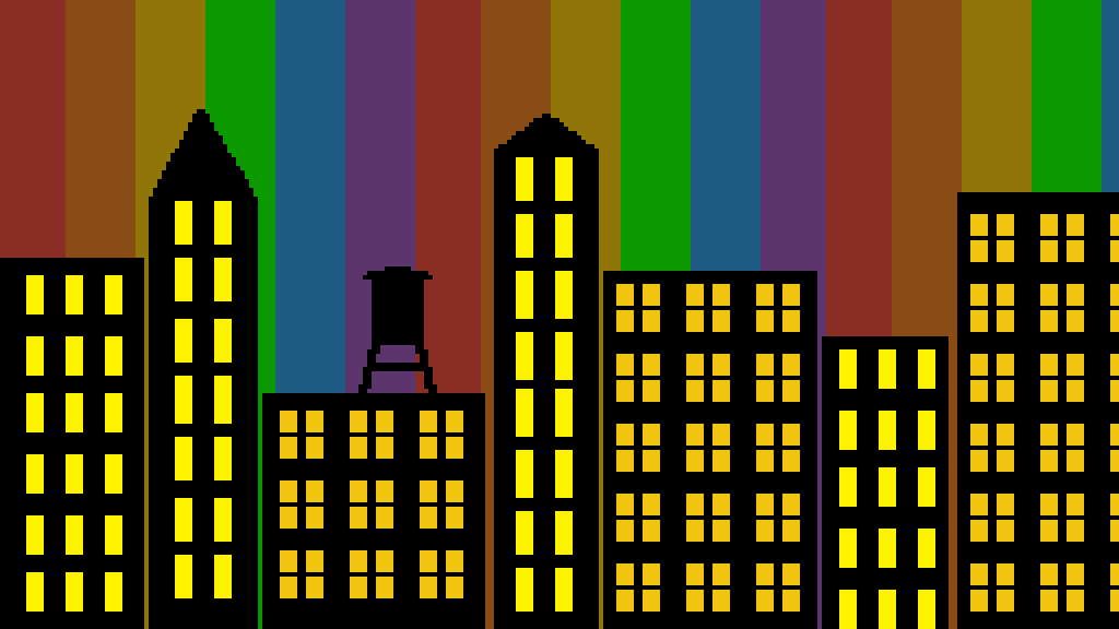 Pixilart - Pride City by TheEpicCorgi