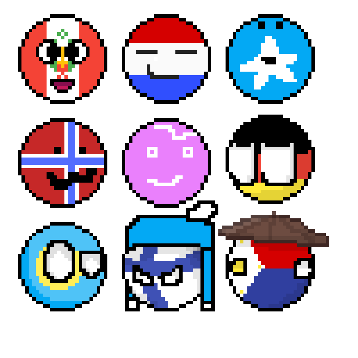 Editing Philippinesball - Free online pixel art drawing tool - Pixilart