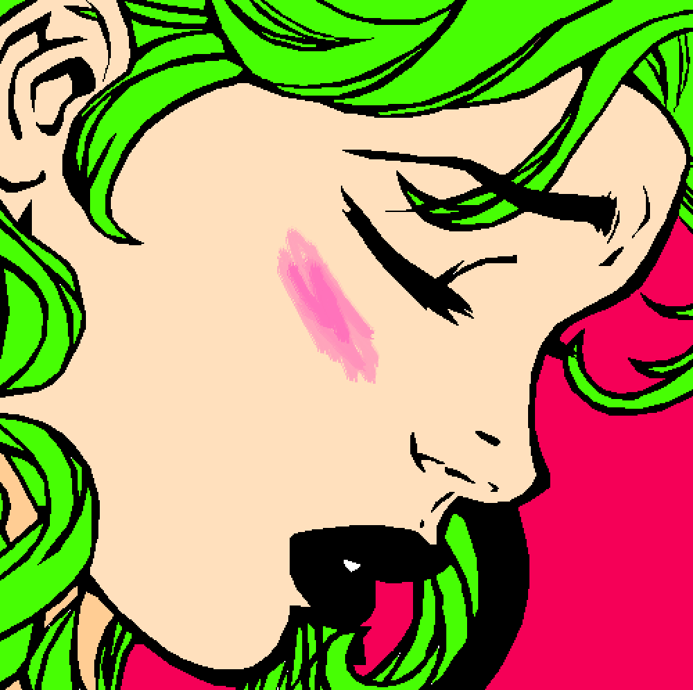 Editing goth girl - Free online pixel art drawing tool - Pixilart