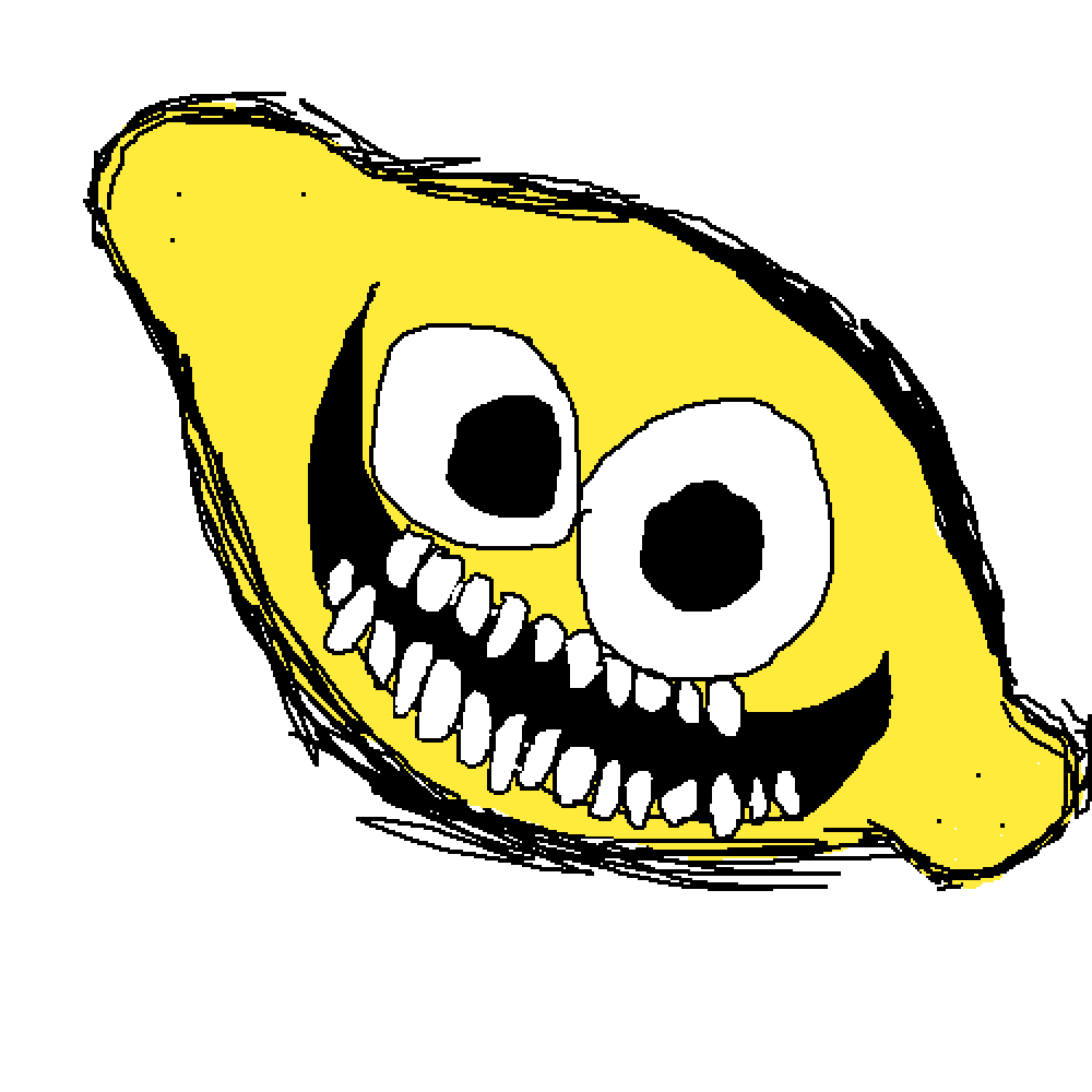 Pixilart - Lemon demon by soup-is-a-drink