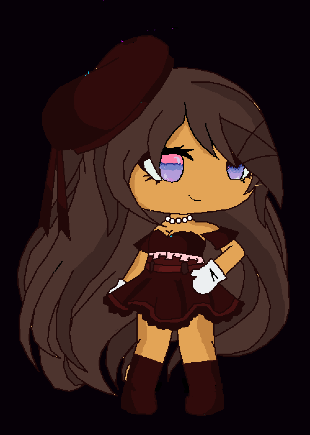 Editing gacha life - Free online pixel art drawing tool - Pixilart