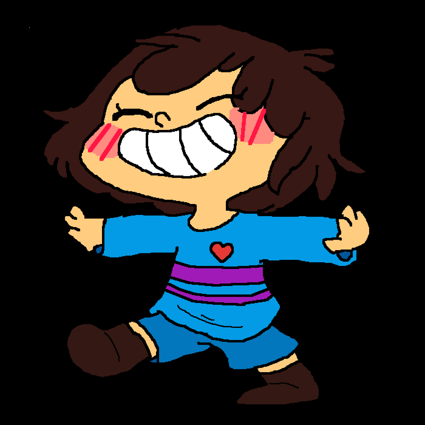 Pixilart - LittleTale Frisk by JeremyTheFrisk