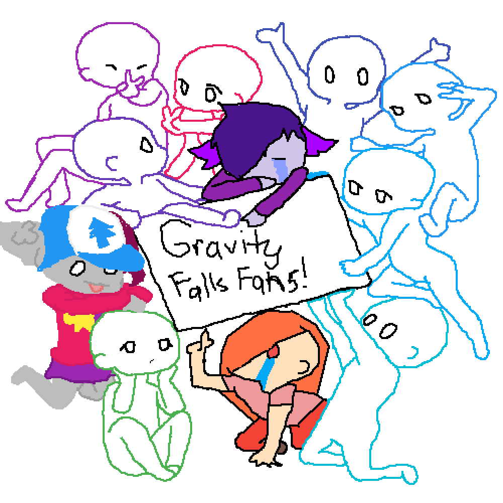 Pixilart - rip gravity falls by LegitApplePie