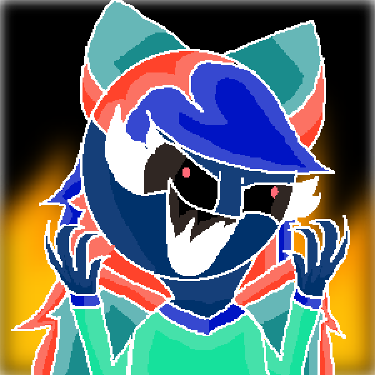 Pixilart - demonic laughter by PaintedFurry