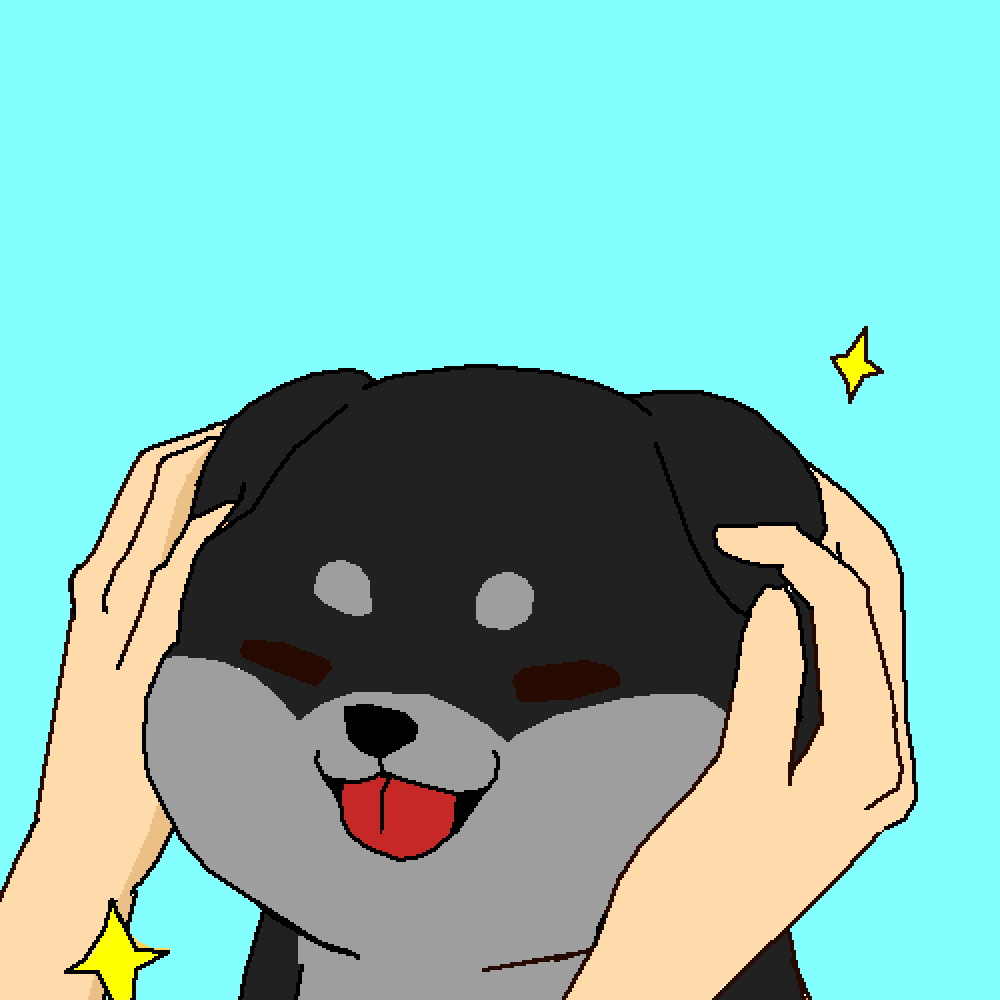 Pixilart - meh dog by hearts4pen