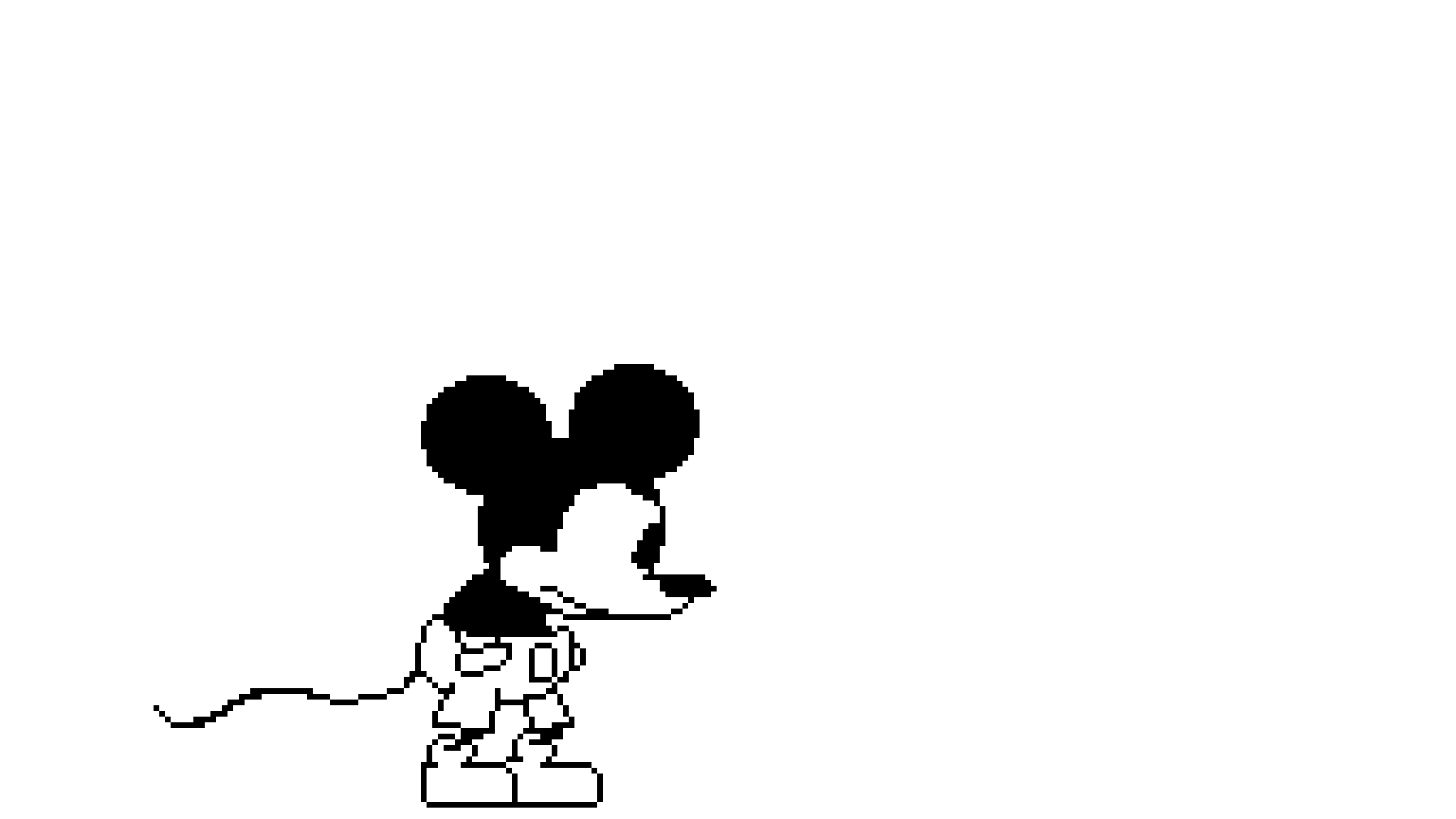 Pixilart - randy hilson 1929 micky fnf by blue-blue