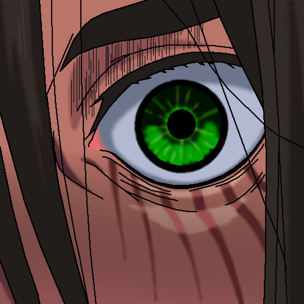 Pixilart - eren jeager eye by harleking