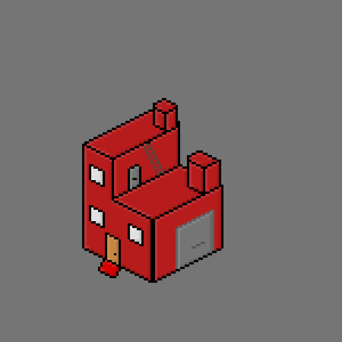 Pixilart - 3D House by art-pixel