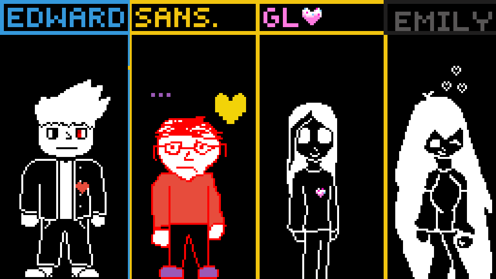 Editing Undertale Sprite Collab - Free online pixel art drawing tool ...