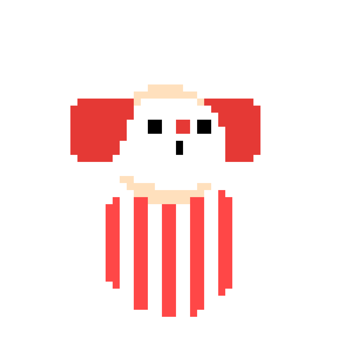 Pixilart - Clown Sprite by Poorly-Drawn