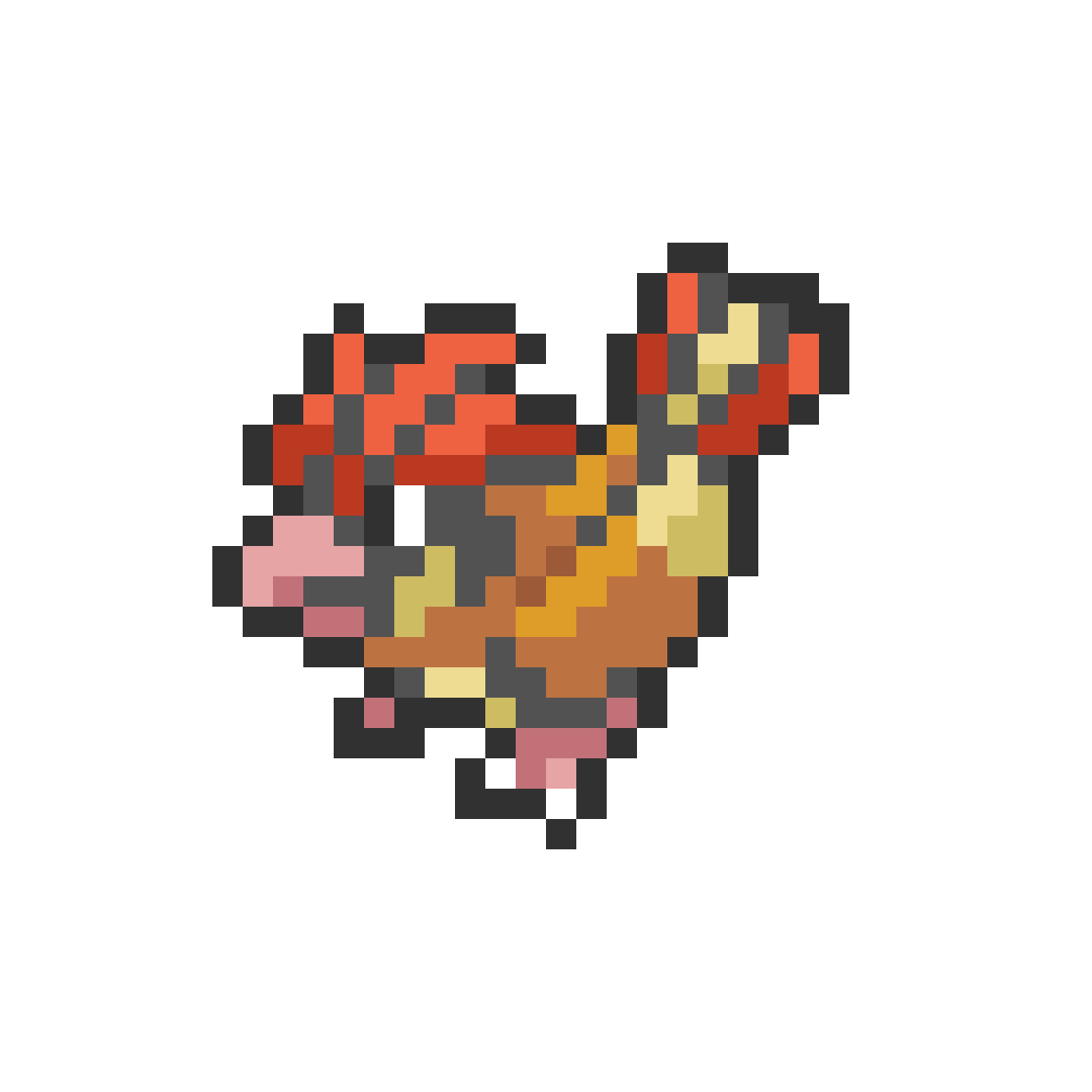 Pixilart - #017 Pidgeotto Mini Sprite by Andruru
