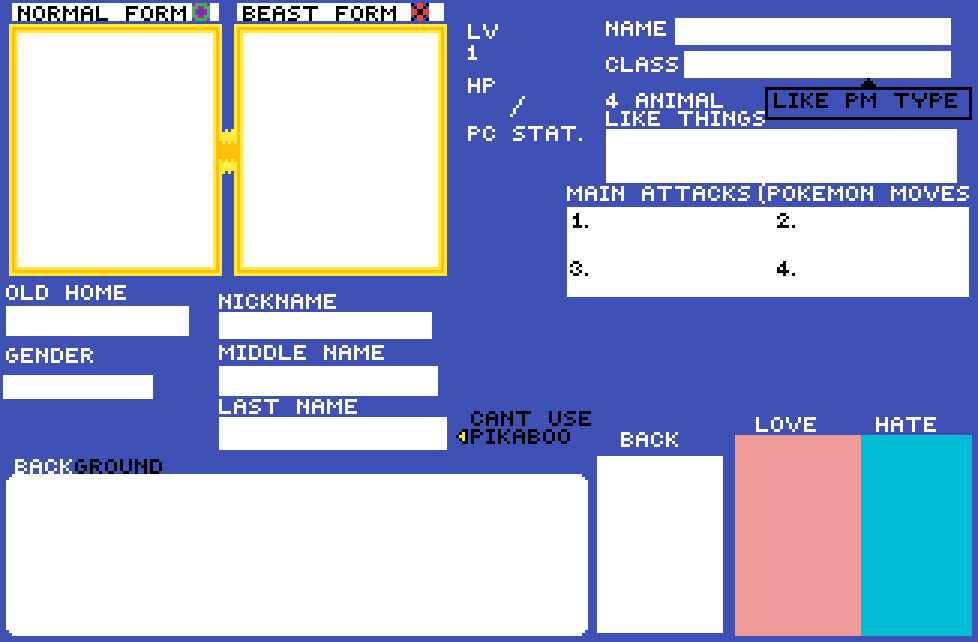 Editing pikaboo base sheet (read descrtion) - Free online pixel art ...