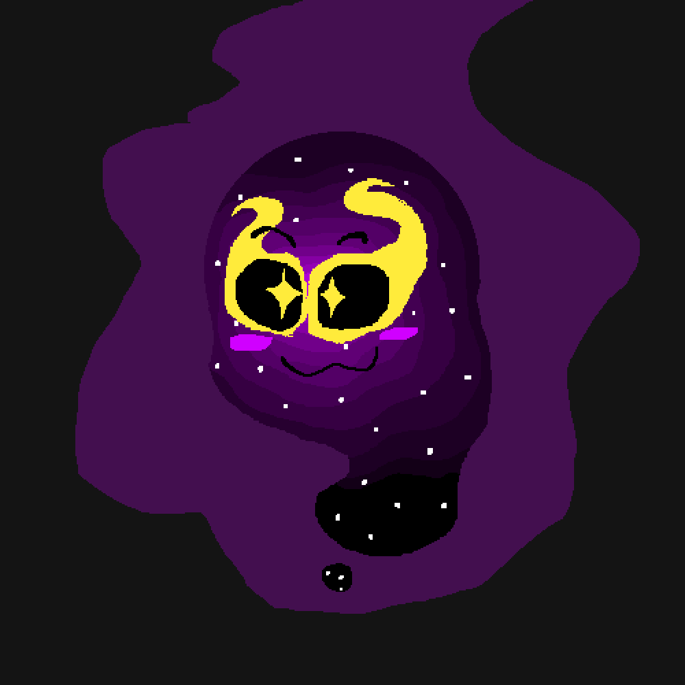 Pixilart - Galaxy/Star Slime by Draglitch