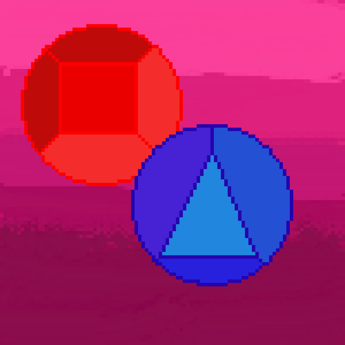 Pixilart - Ruby & Sapphire by MissMammy