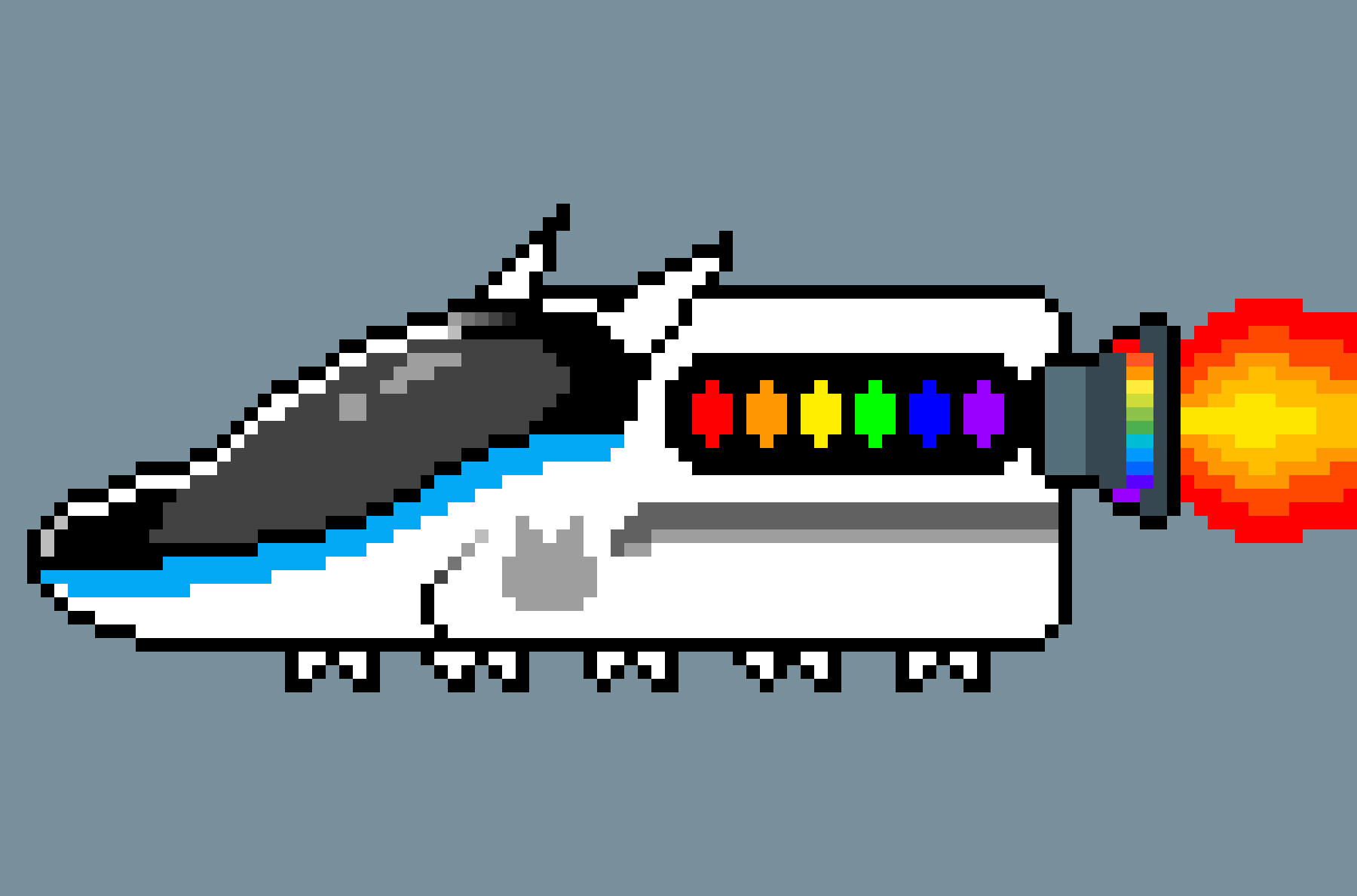 Pixilart - Bullet Train Cat by Ionic777