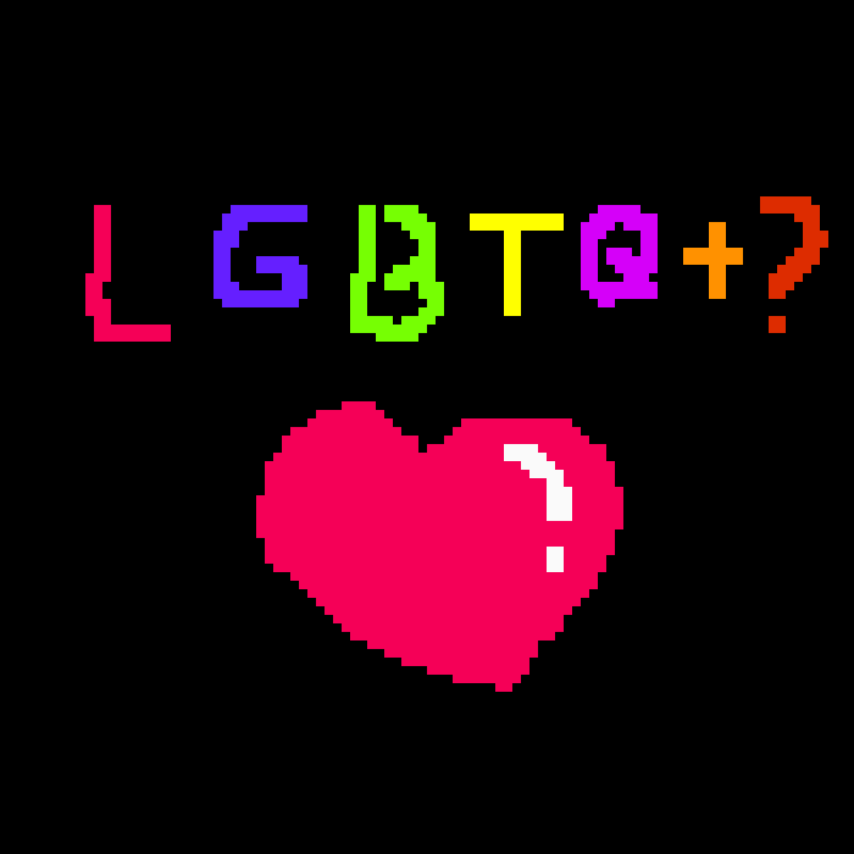 Editing lgbtq - Free online pixel art drawing tool - Pixilart