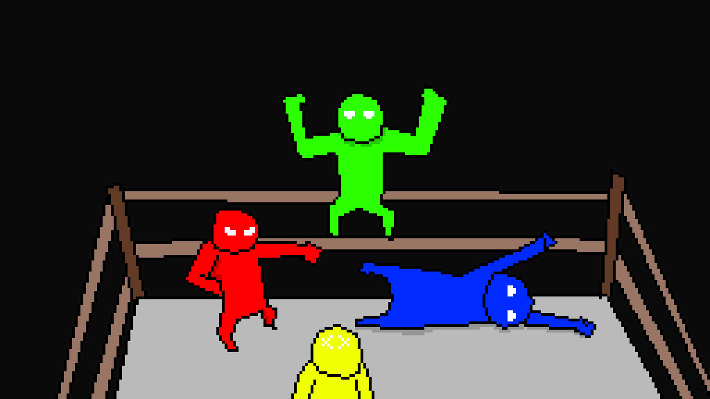 Pixilart - Gang Beasts by I-doos-artz