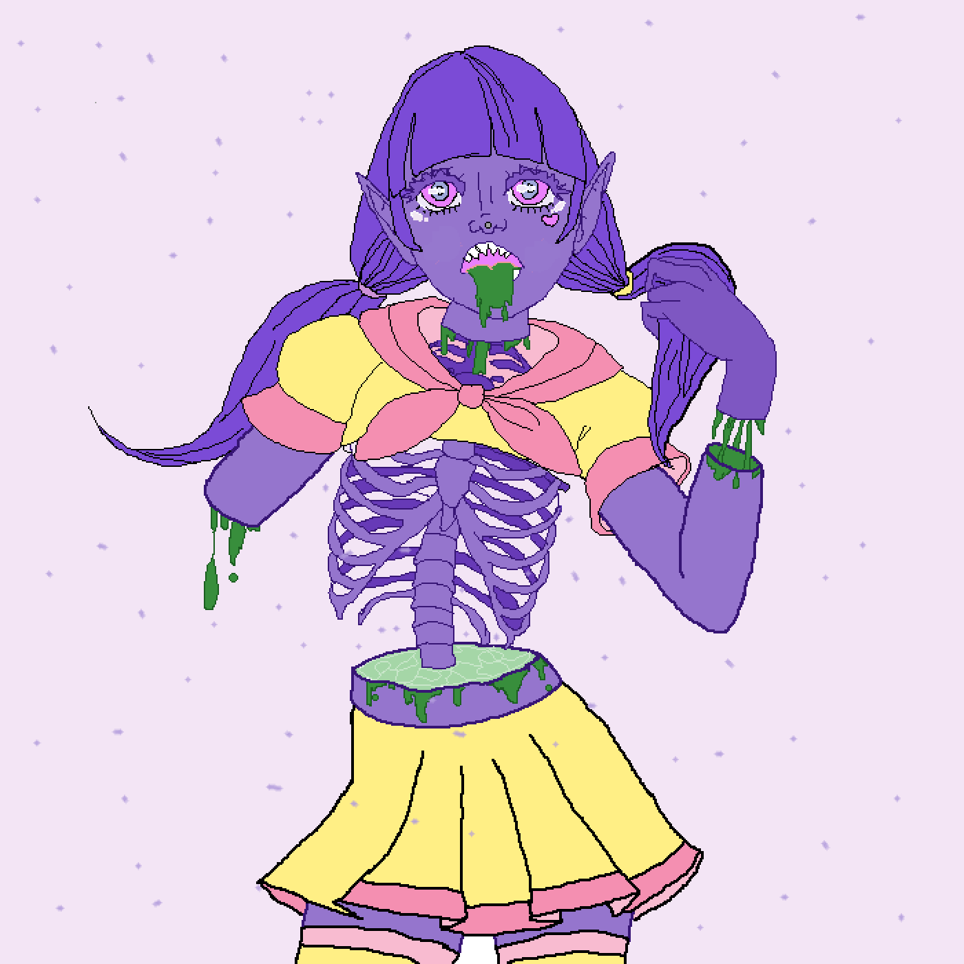 Pixilart - Saiky pastel drawing by nba-young-girl