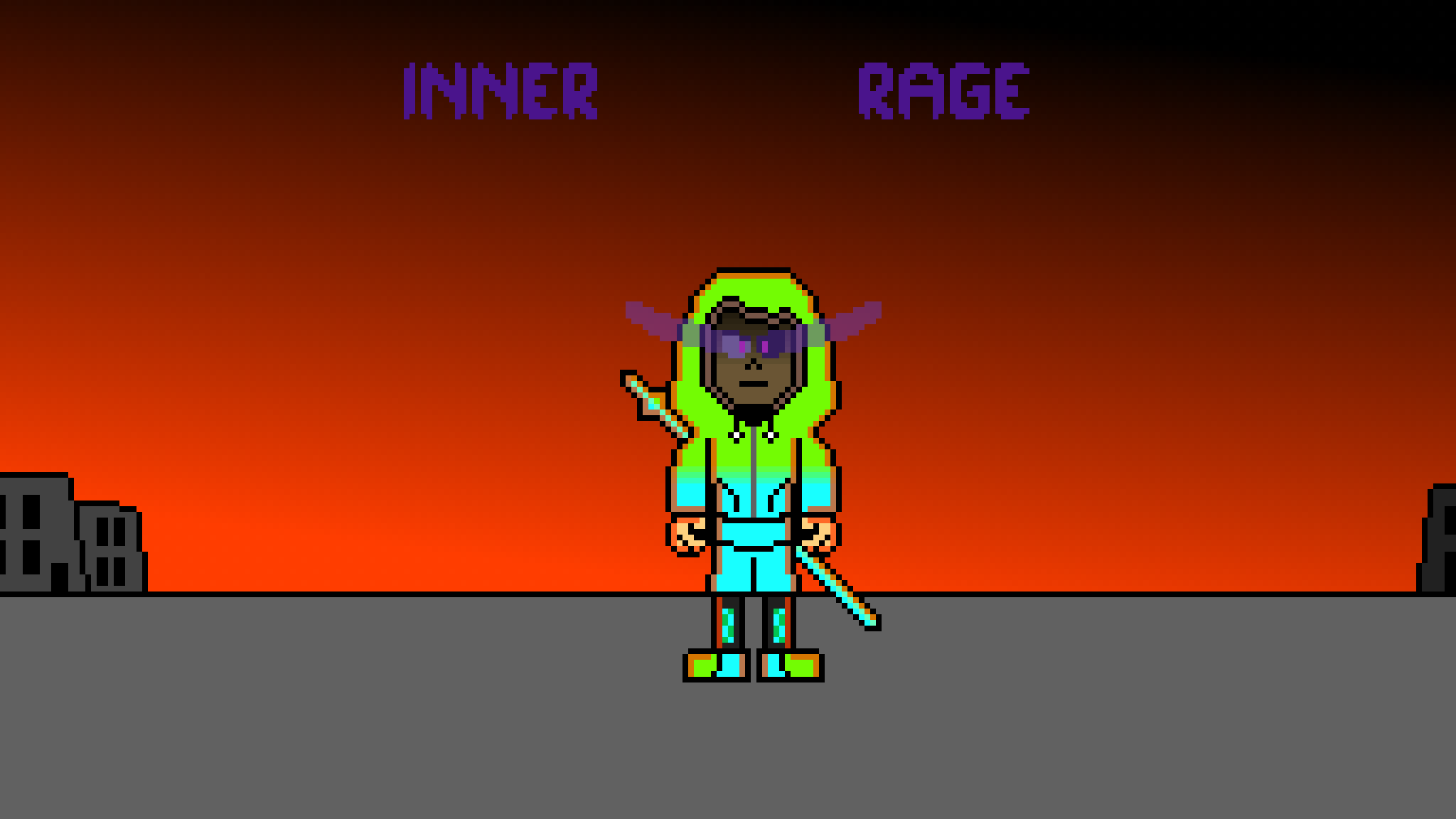 Pixilart - inner rage neutral battle by 0gamer2000