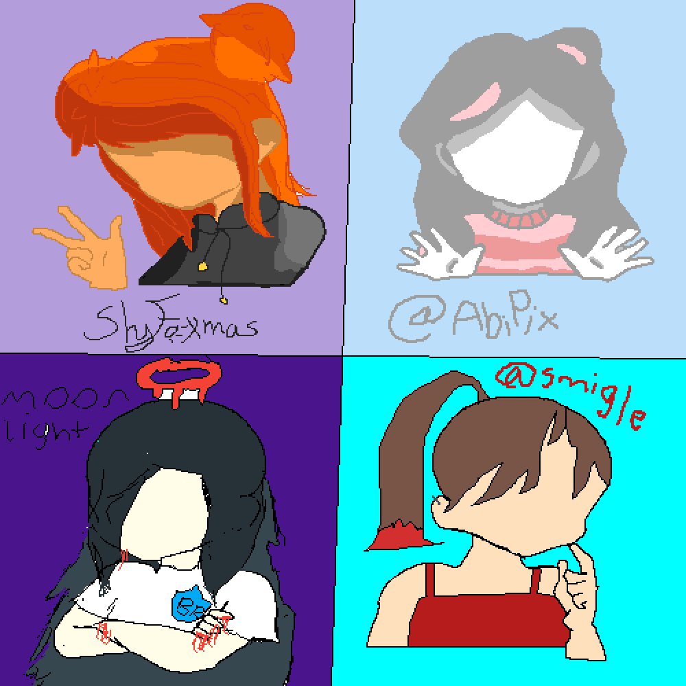 Pixilart - Facelessthing by Moonlightgacha