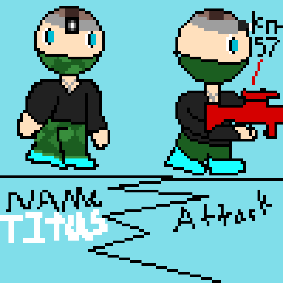 Pixilart - Pixel art legends by Apple-pizza