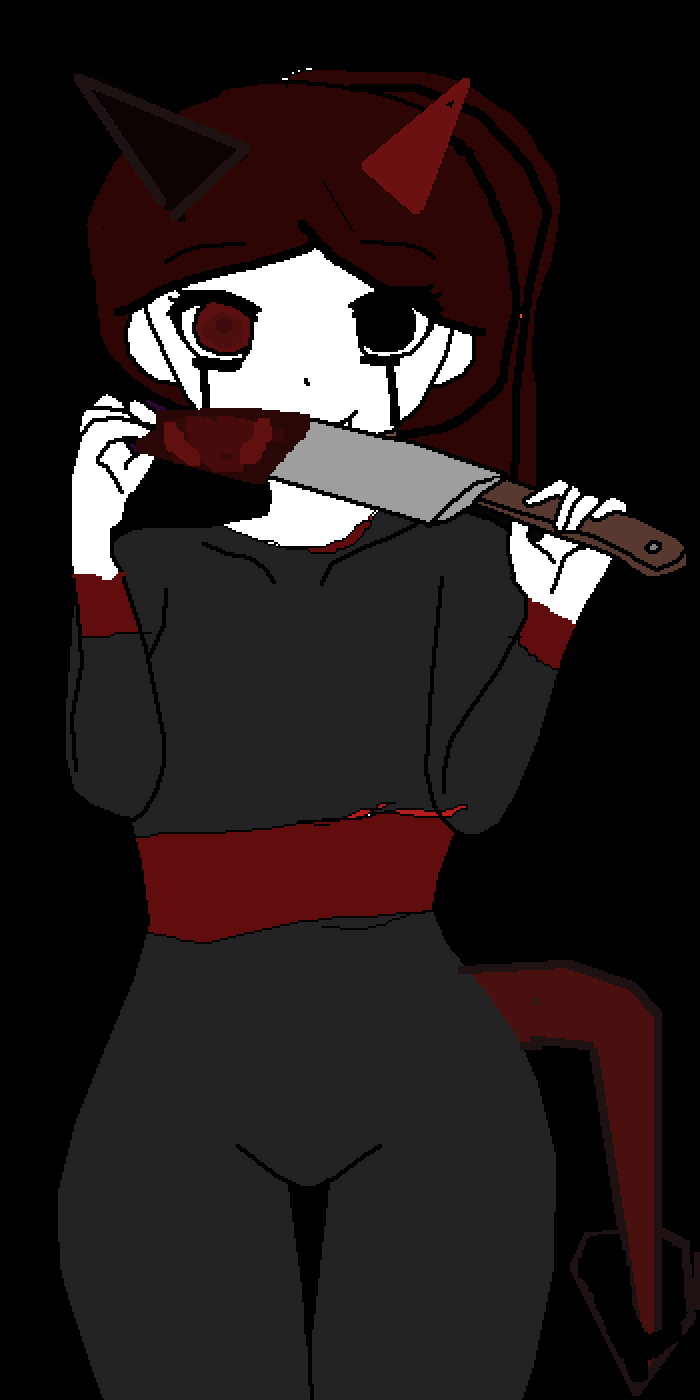 Pixilart - evil side by bujanode