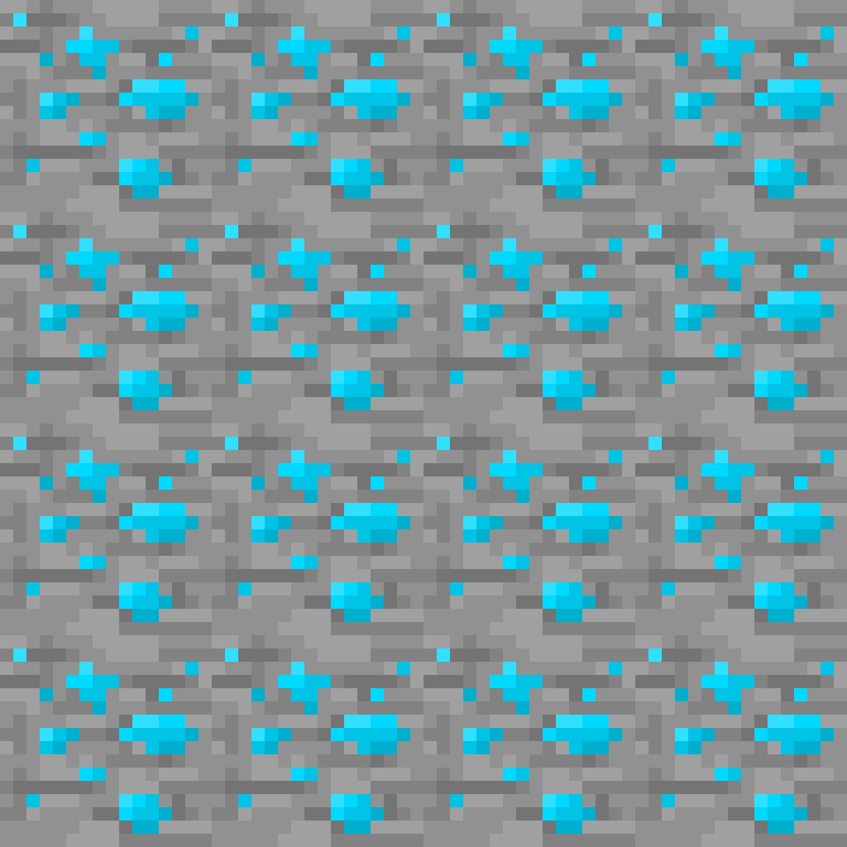 Minecraft Diamond Ore Background