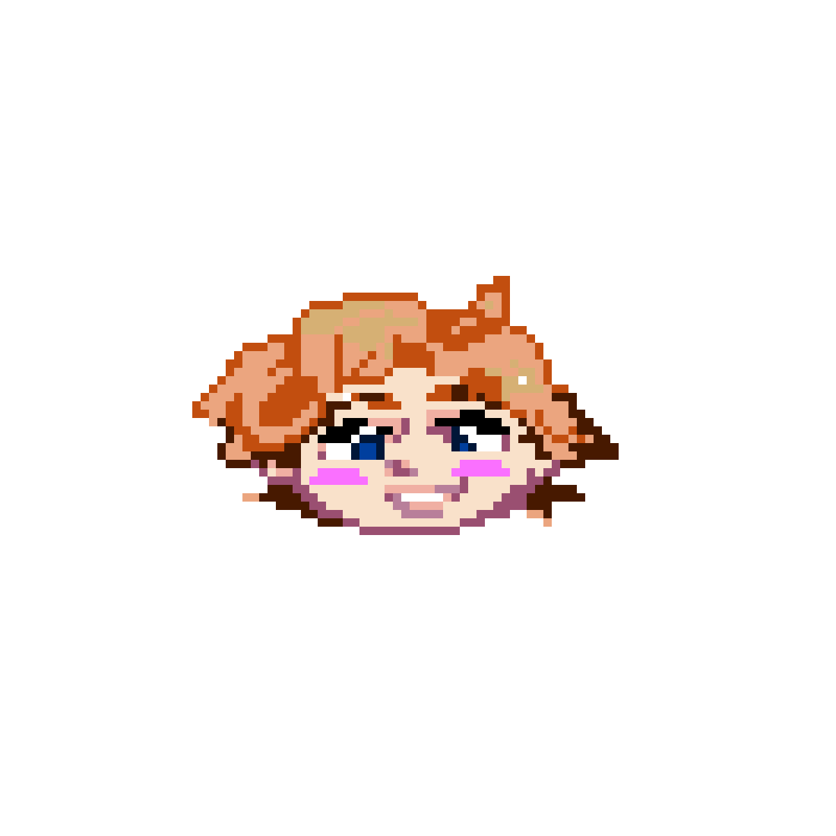 Pixilart - fnf senpai icon remaster by RafaStudios2023