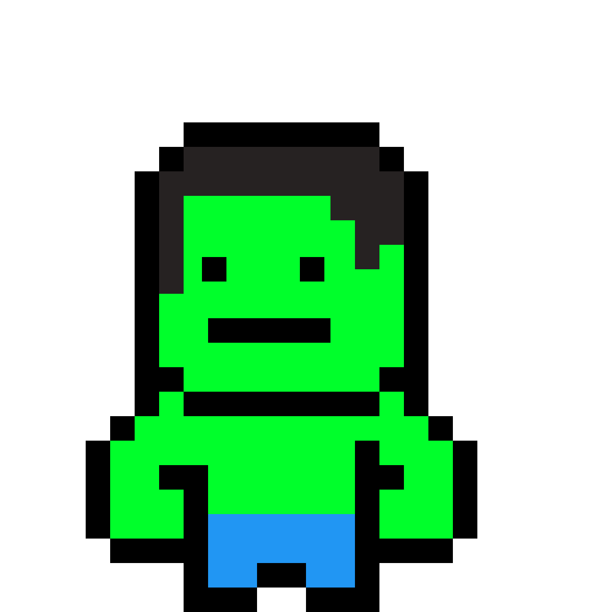 Editing hulk - Free online pixel art drawing tool - Pixilart