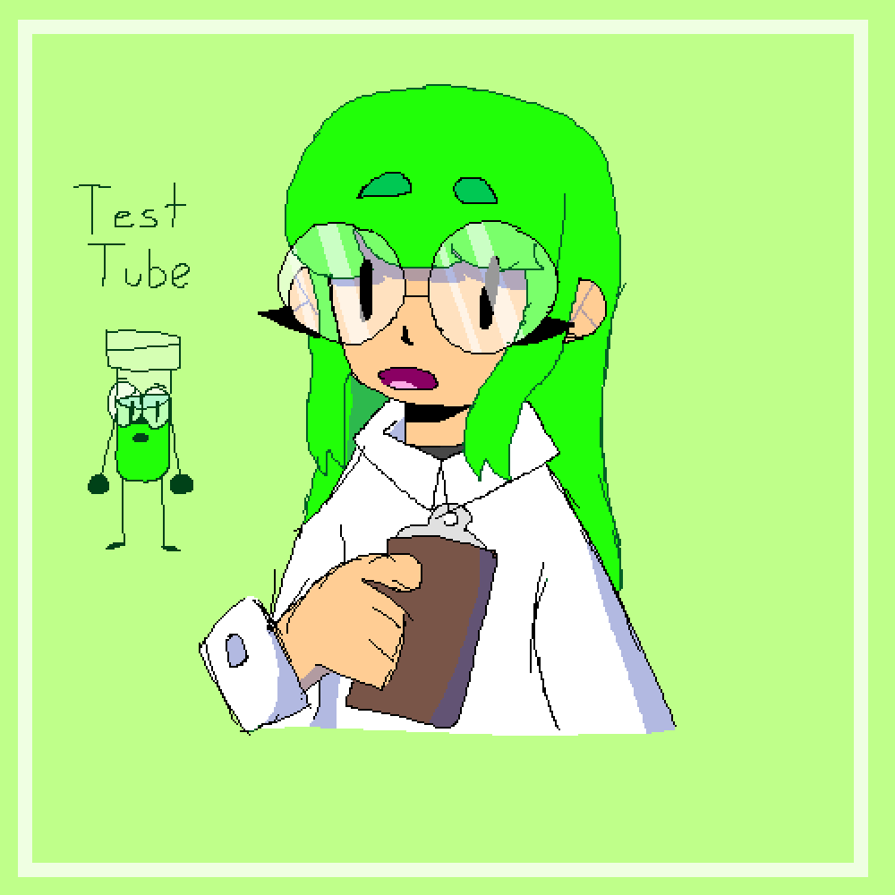 Test Tube Human Devianart Fan, Bot, Test Tube