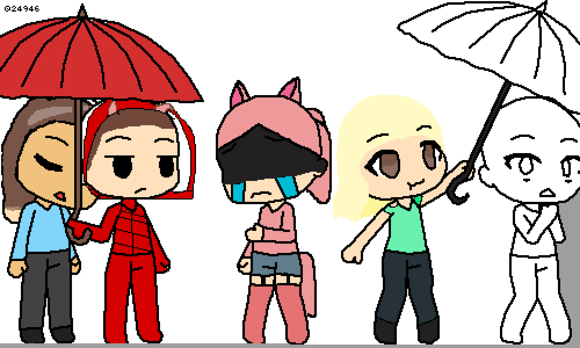 Editing Red From Among Us - Free online pixel art drawing tool - Pixilart