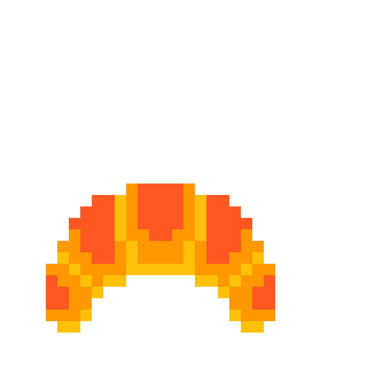 Editing croissant - Free online pixel art drawing tool - Pixilart