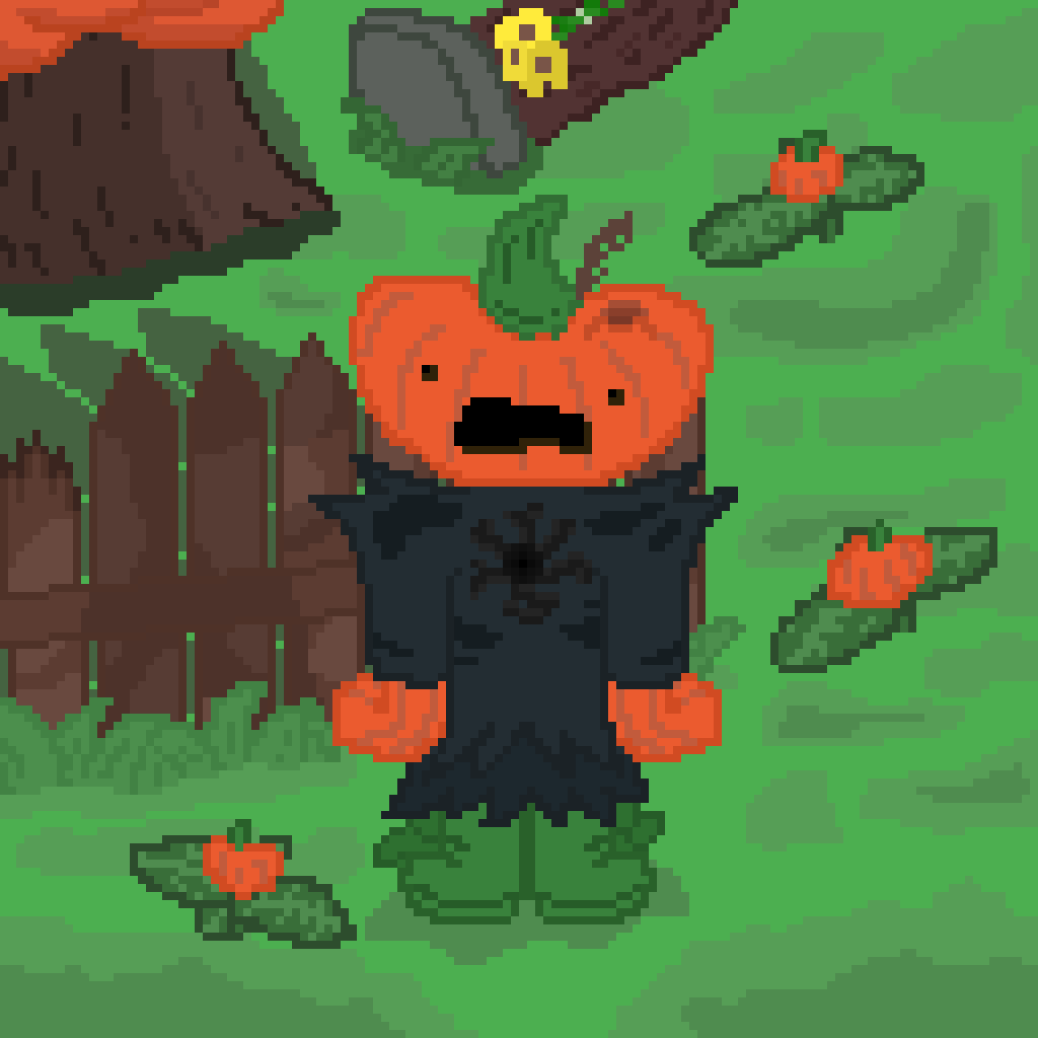 Pixilart - Twig The Pumpkin by Foopy