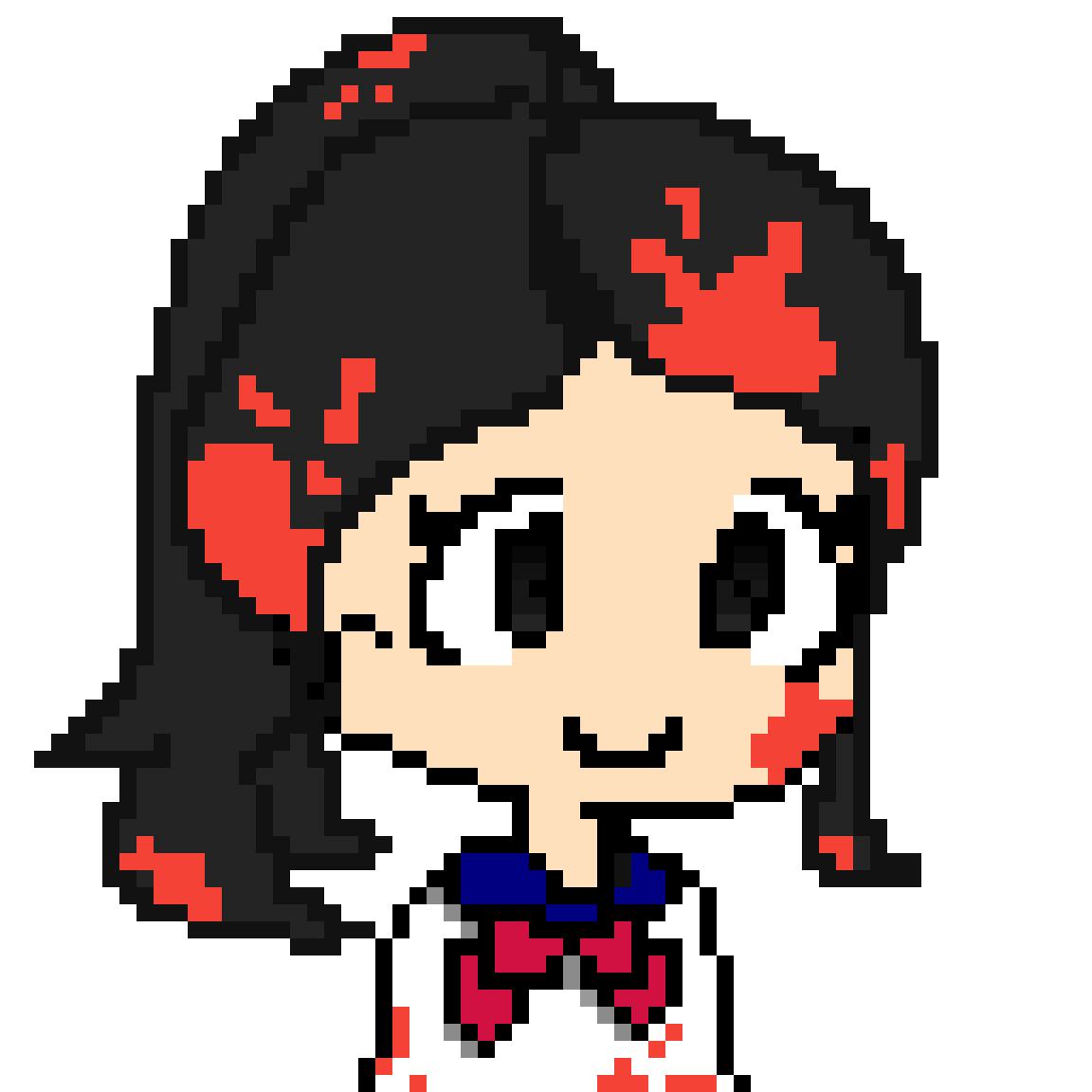 Pixilart - Ayano from Yandere Sim by PastelUniicorn