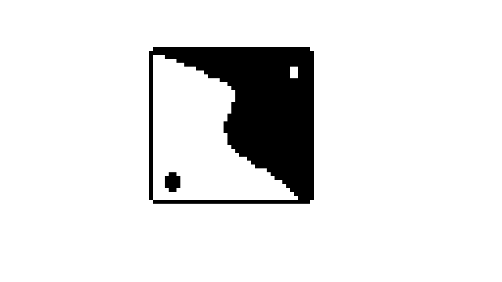 Pixilart - Square Yin Yang by Jaxplosion