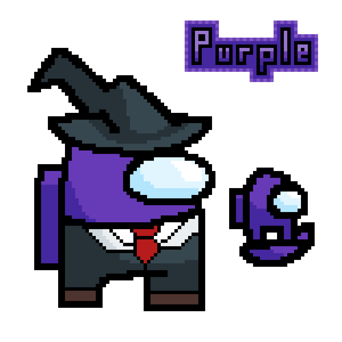 Pixilart - Purple with his Child by Bye-Bye