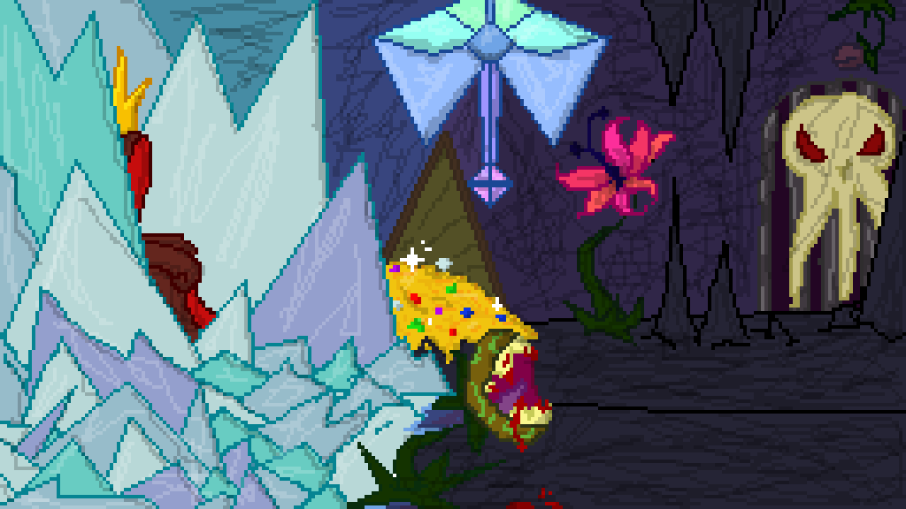 Pixilart - Evil Queen's Lair! by NelyNel