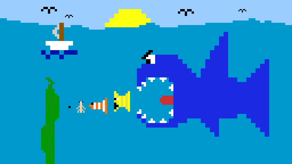 Editing Seafood Chain - Free online pixel art drawing tool - Pixilart