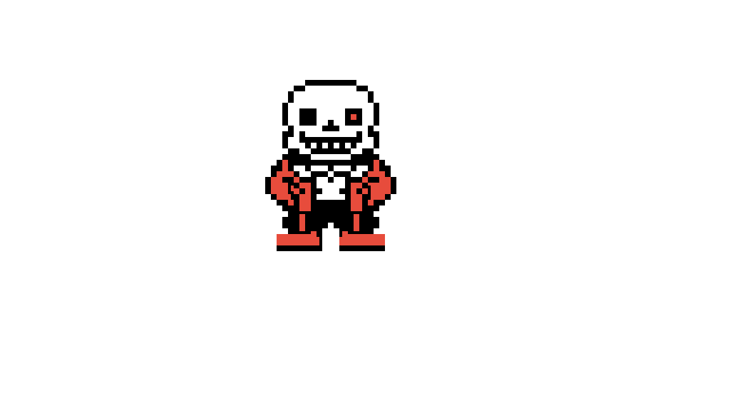 Pixilart - my sans deathtale sans by ink-sans