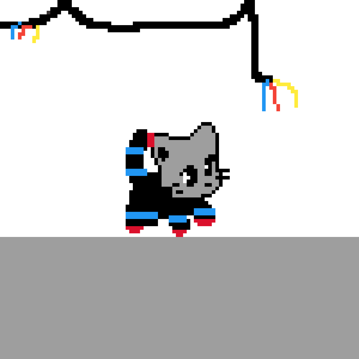 Editing Cyber Kitty - Free online pixel art drawing tool - Pixilart