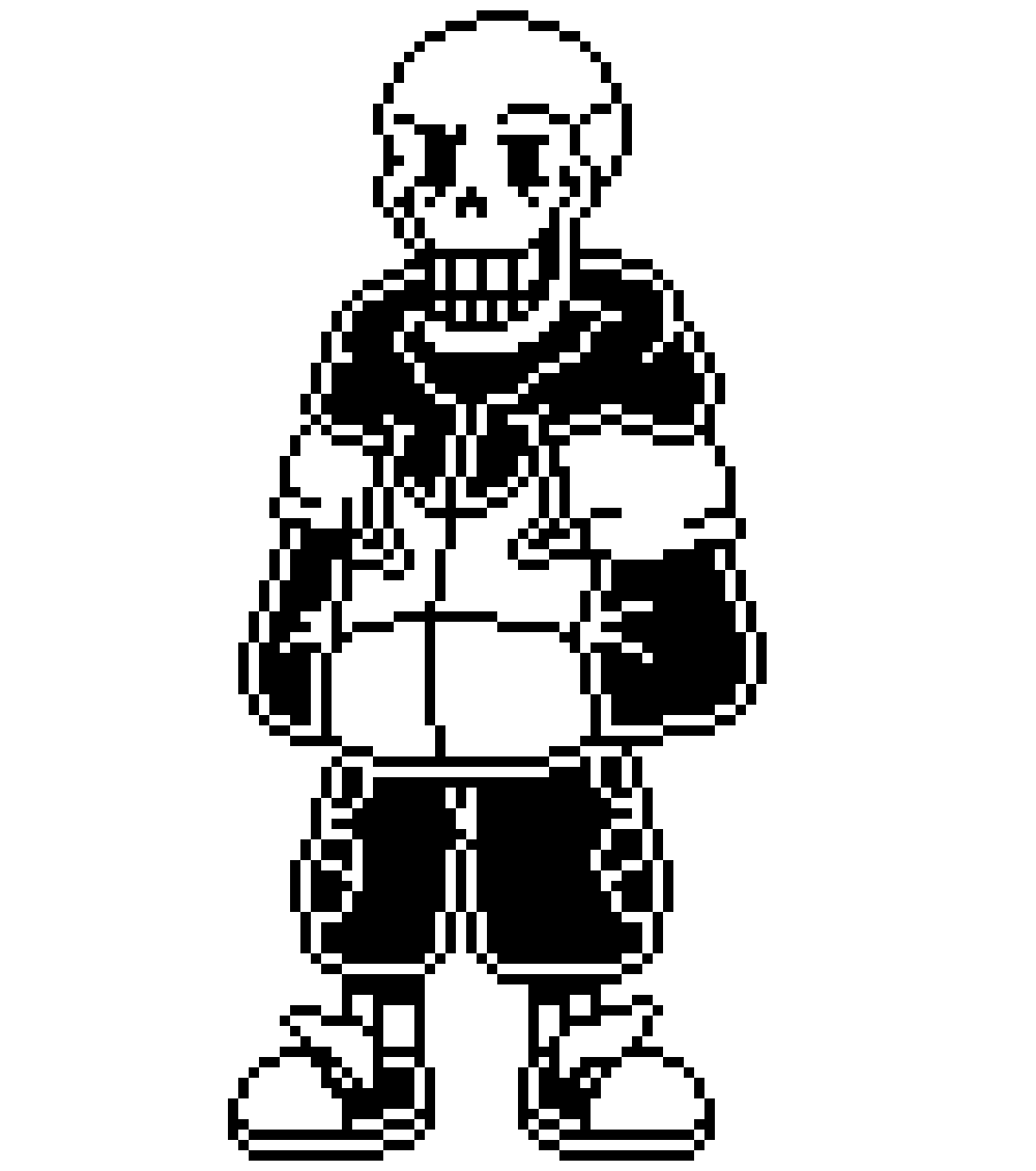 Pixilart - TS Underswap papyrus base by Apathine