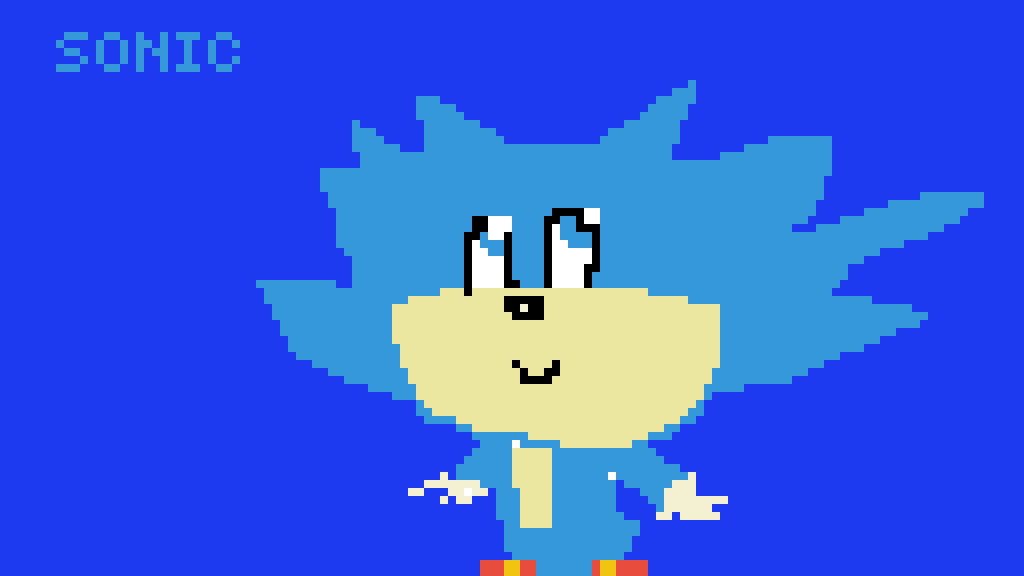 Pixilart - Sonic by mulipurtmaster