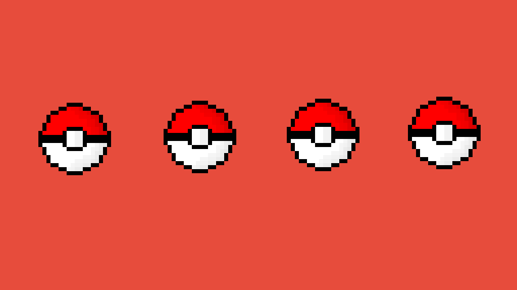 Pixilart - POKEBALL by HIPSTER
