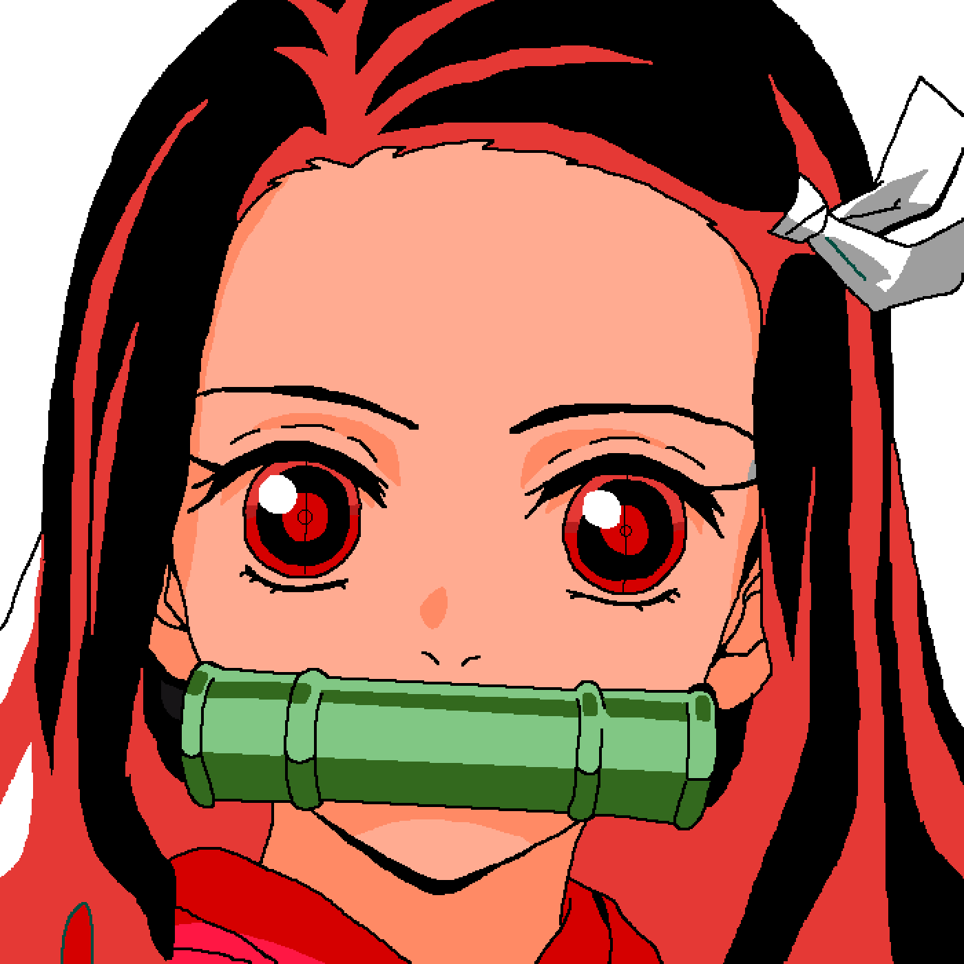 Pixilart - Nezuko base by zenyasumi