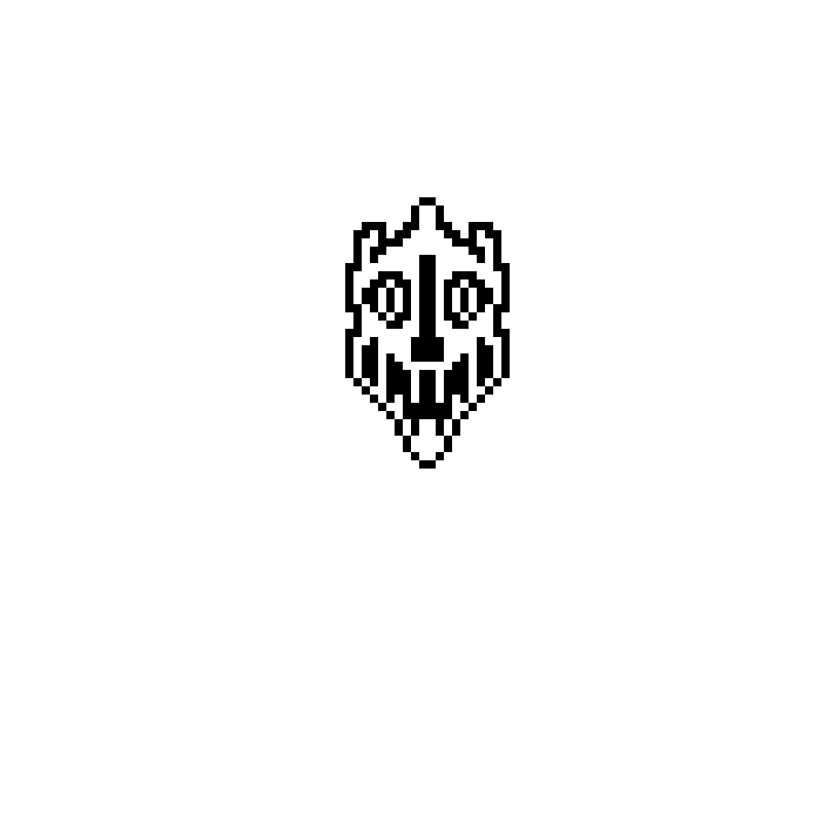 Pixilart - Gaster blaster animations by Rninja101