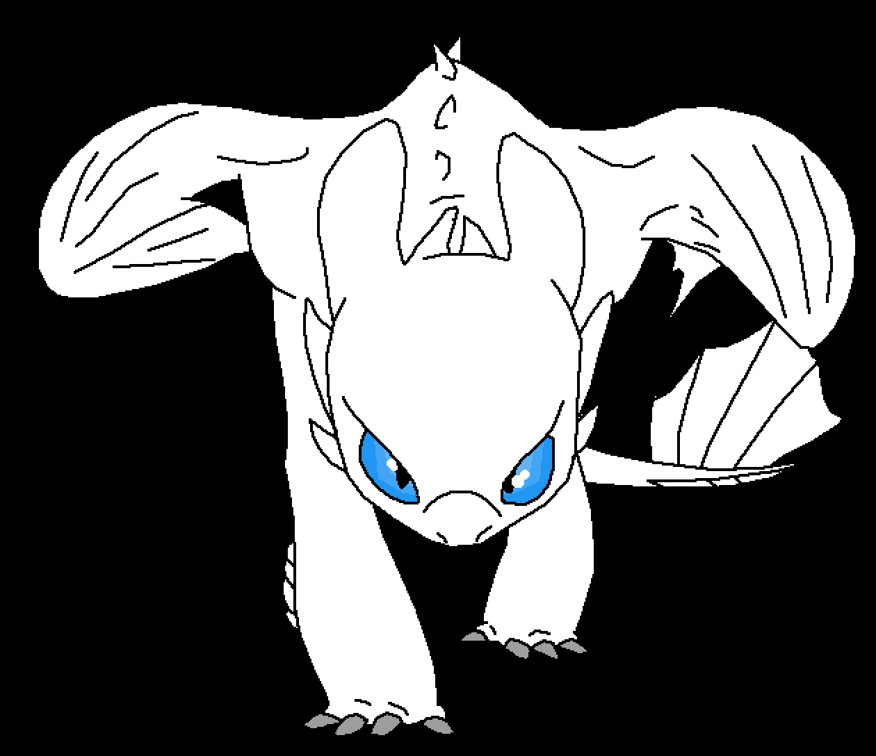 Editing TOOTHLESS - Free online pixel art drawing tool - Pixilart