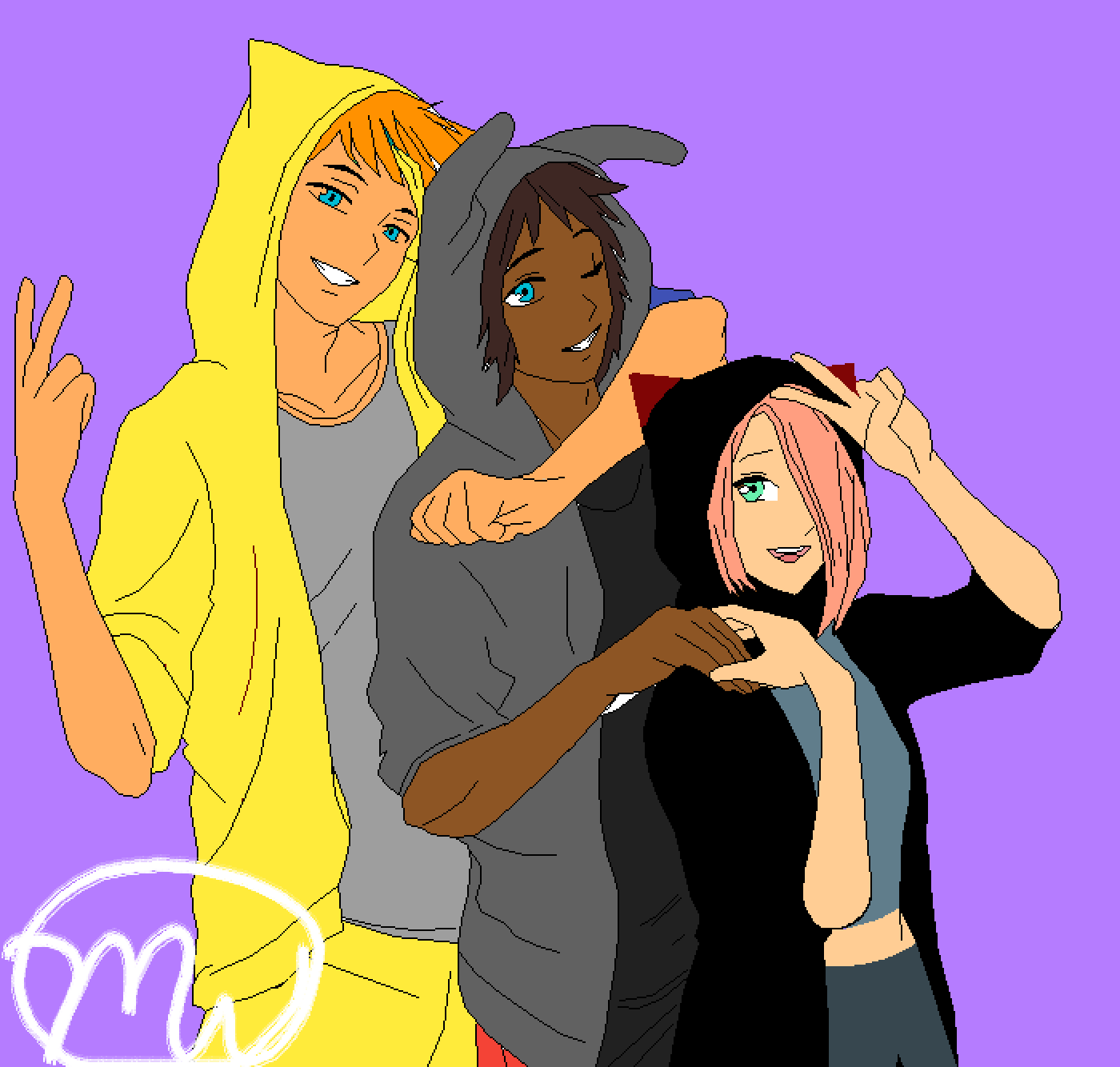 Editing Oc and friends - Free online pixel art drawing tool - Pixilart