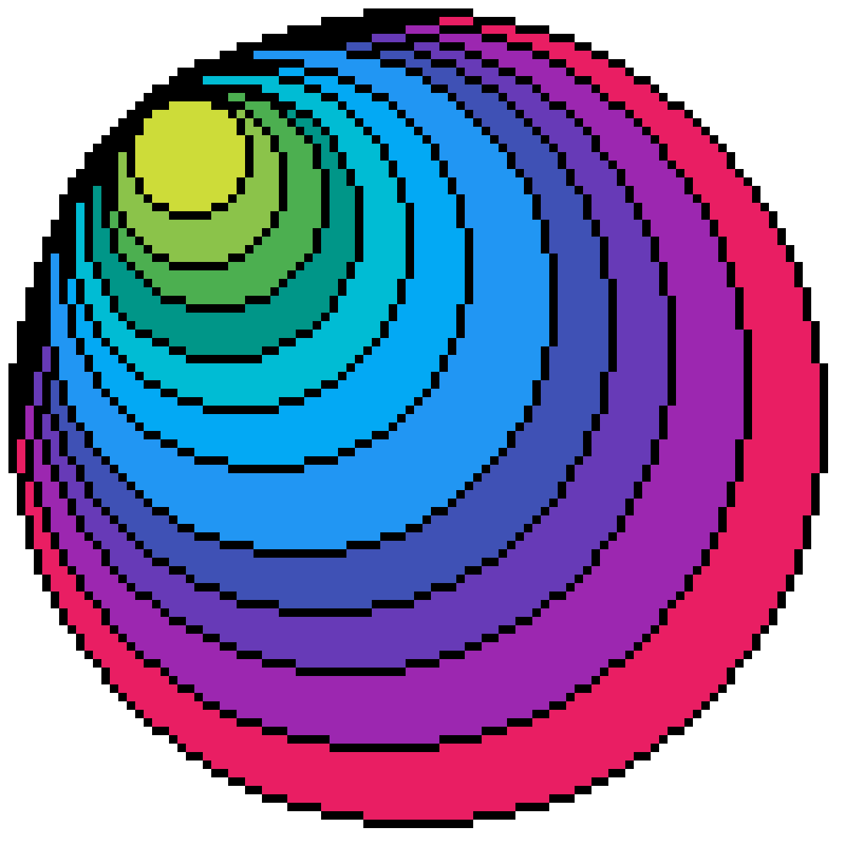 Pixilart - Colour Vortex by Mook-Elliven